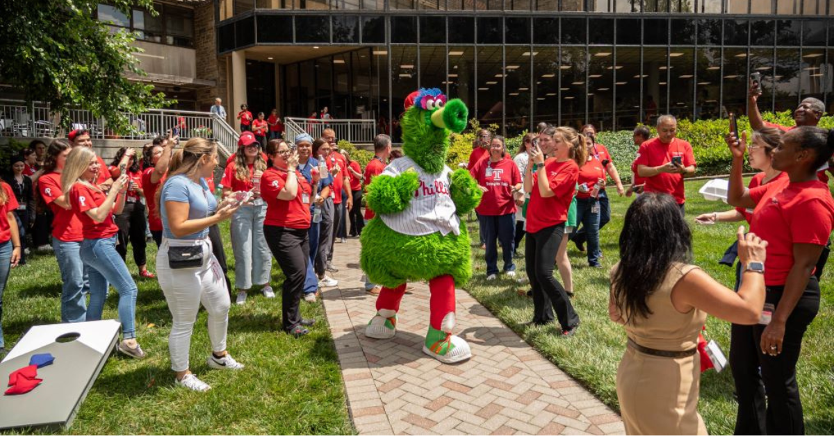 Phillies Block Party Brings Summertime Fun to the Fox Chase Courtyard ...
